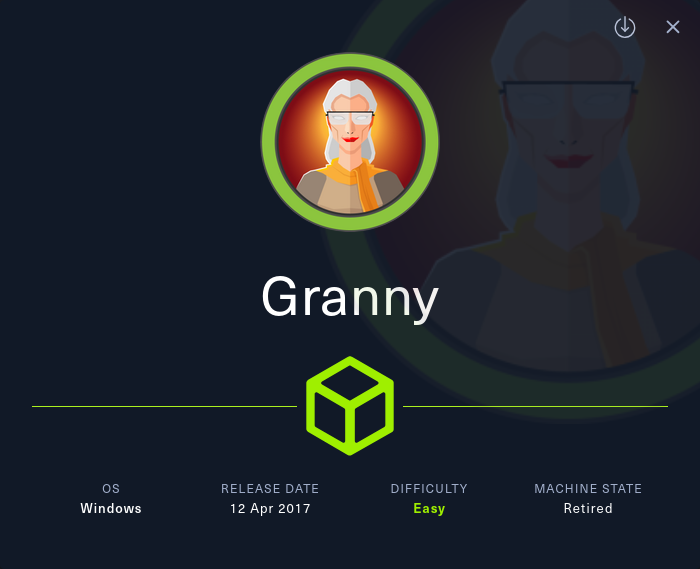 Granny HTB (English) | JuanBelin